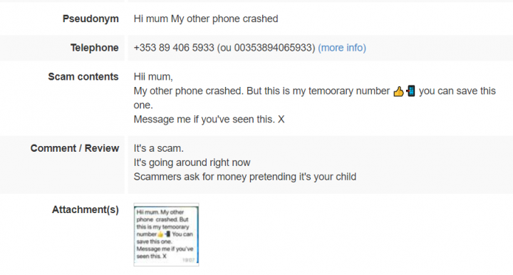 Family emergency scams - Scam Infos